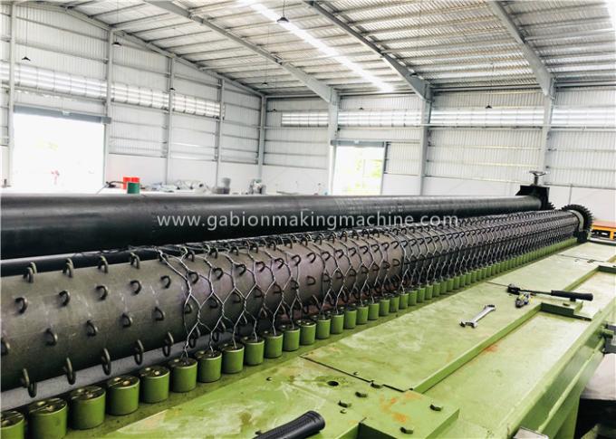 Horizontal Type Gabion Box Machine Three Twist Smooth Running For ...