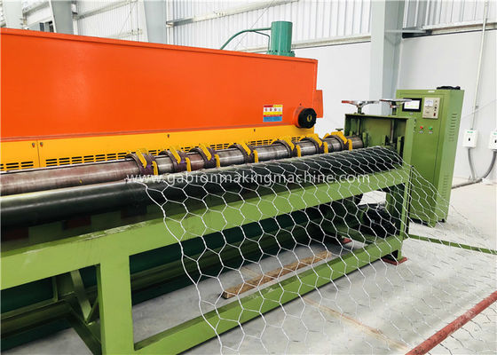 PLC Control System Automatic Wrapped Edge Gabion Machine Edge Wrapping ...
