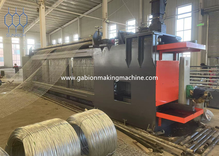5500mm Gabion Manufacturing Machine With Servo Motor Control Gabion